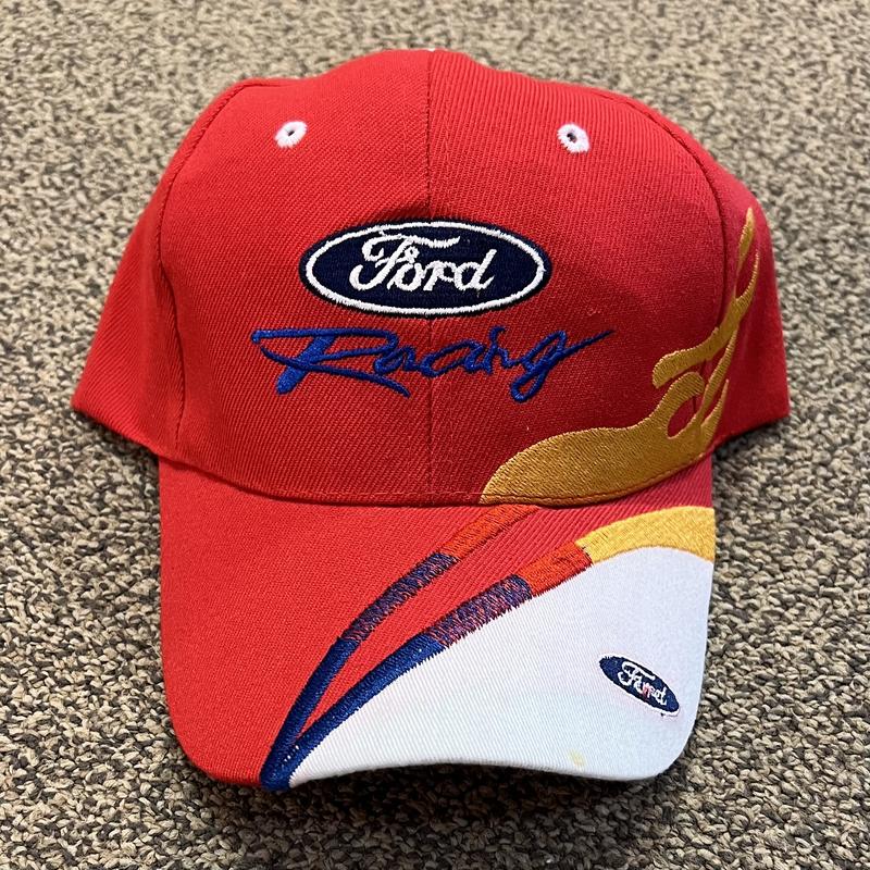 Vintage Ford Racing Velcro Strapback Hat – Deadstock OC
